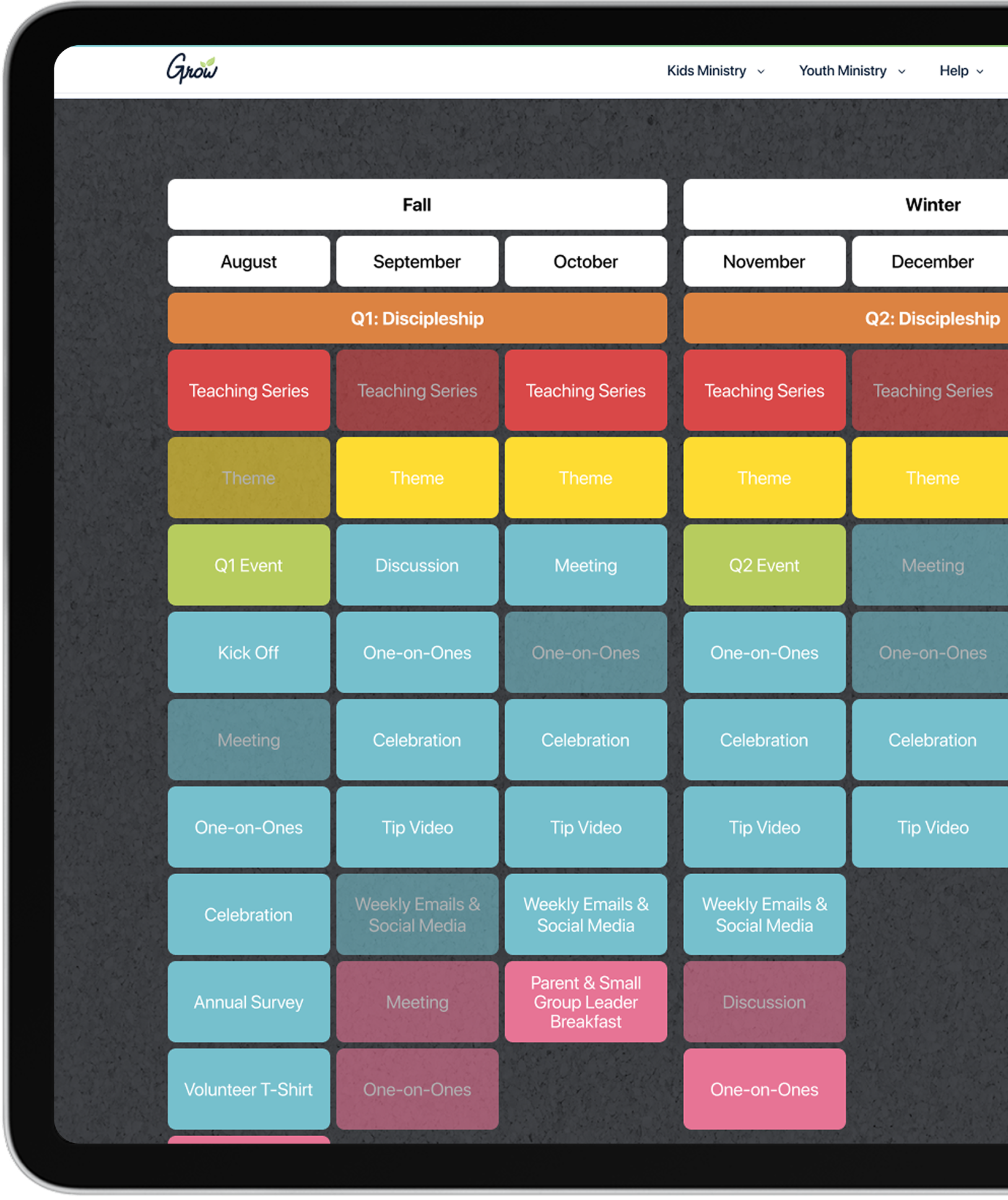 Planning Tool